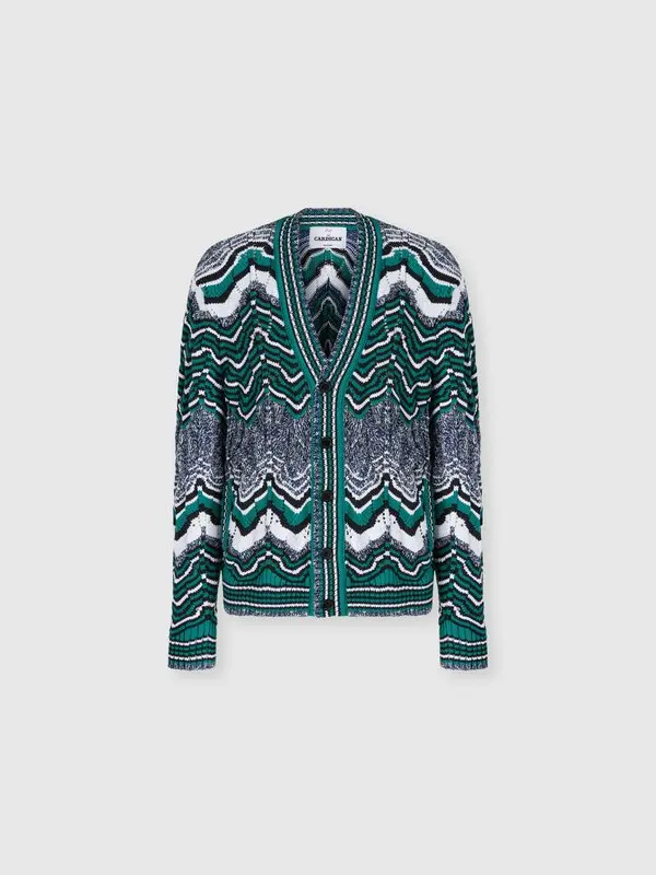 Missoni Striped Cotton-blend Cardigan