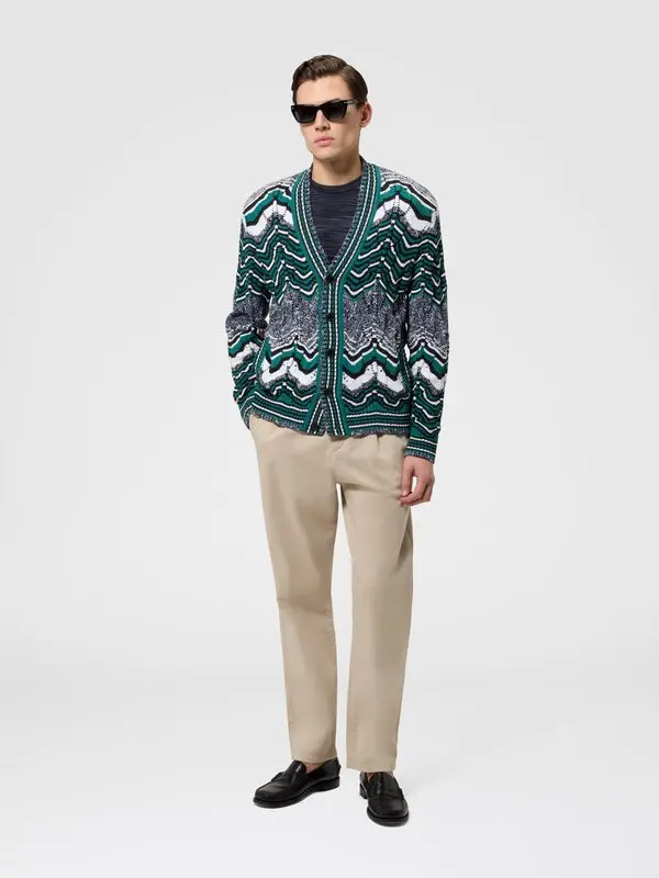 Missoni Striped Cotton-blend Cardigan