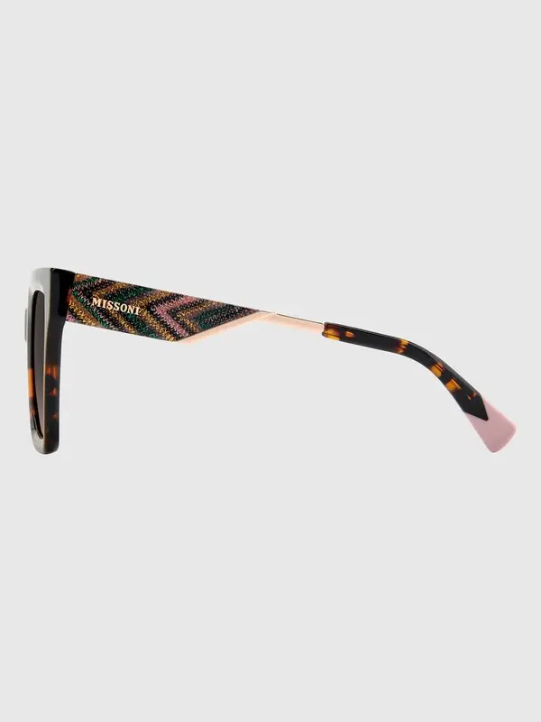 Missoni Dna Squared Acetate Sunglasses Size