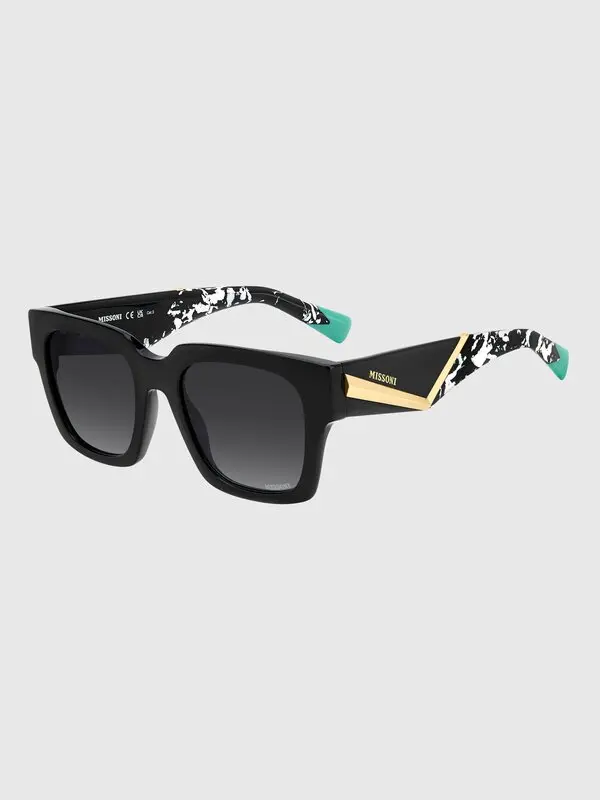 Missoni Seasonal Squared Acetate Sunglasses Size