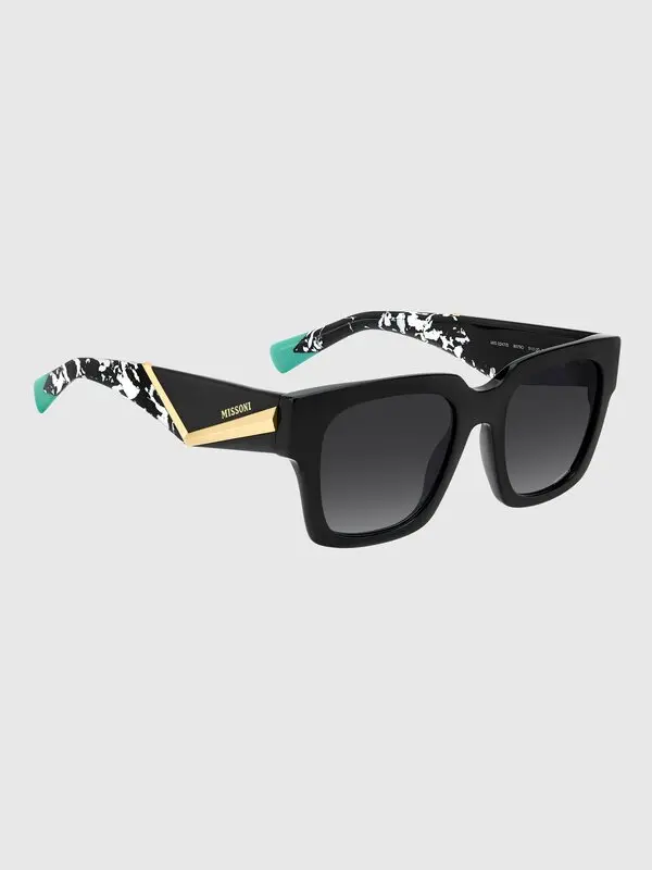 Missoni Seasonal Squared Acetate Sunglasses Size