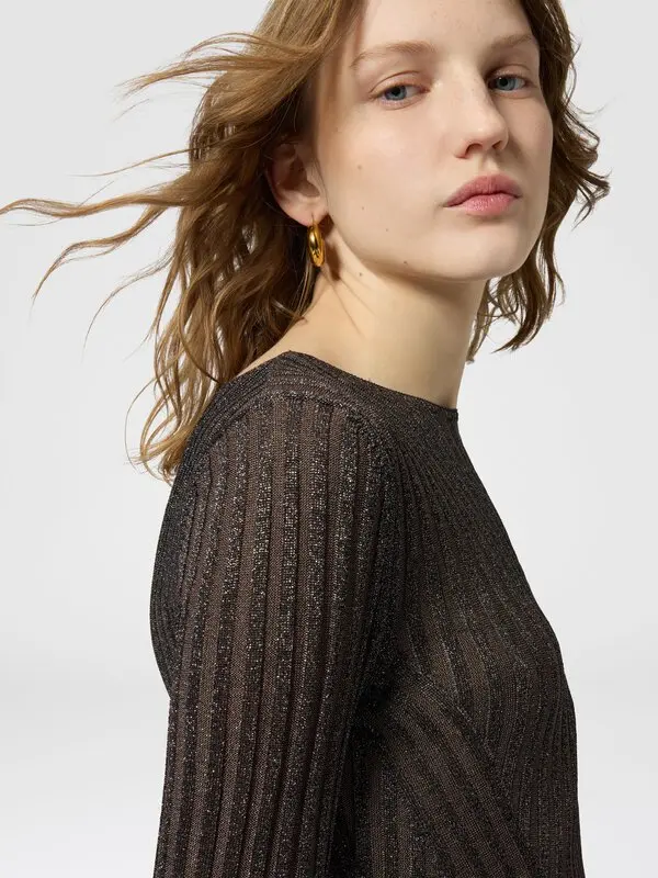 Missoni Ribbed Long Dress With Slit
