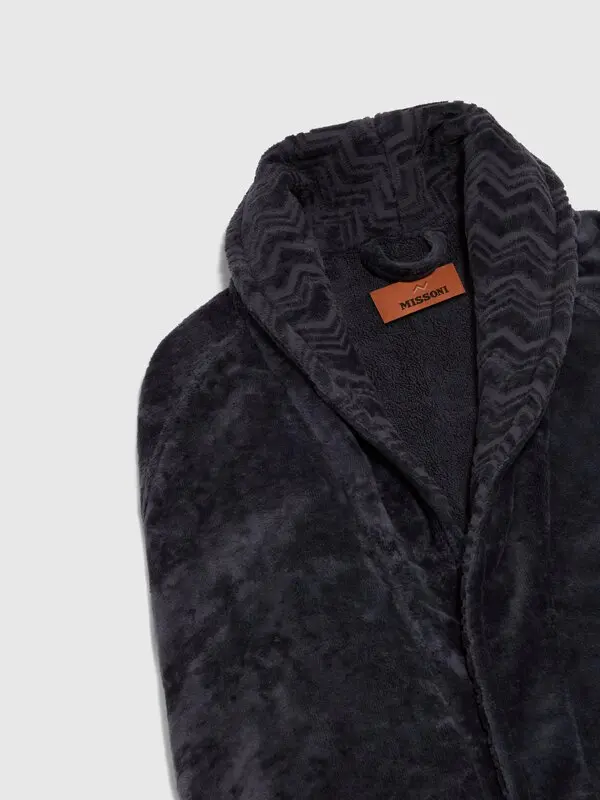 Missoni Giorgio Cotton Terry Bathrobe With Belt