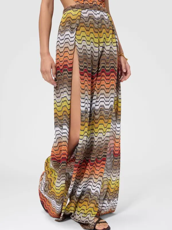 Missoni Long Jumpsuit With Greek Motif