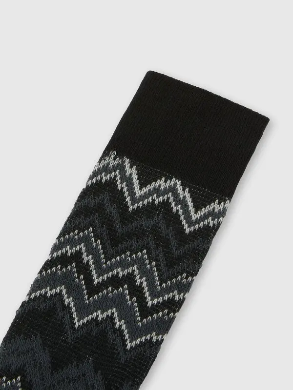 Missoni Mountain Motif Ankle Socks