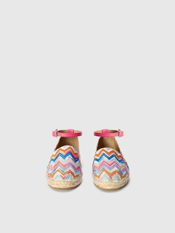 Missoni Espadrilles With Zig Zag Motif