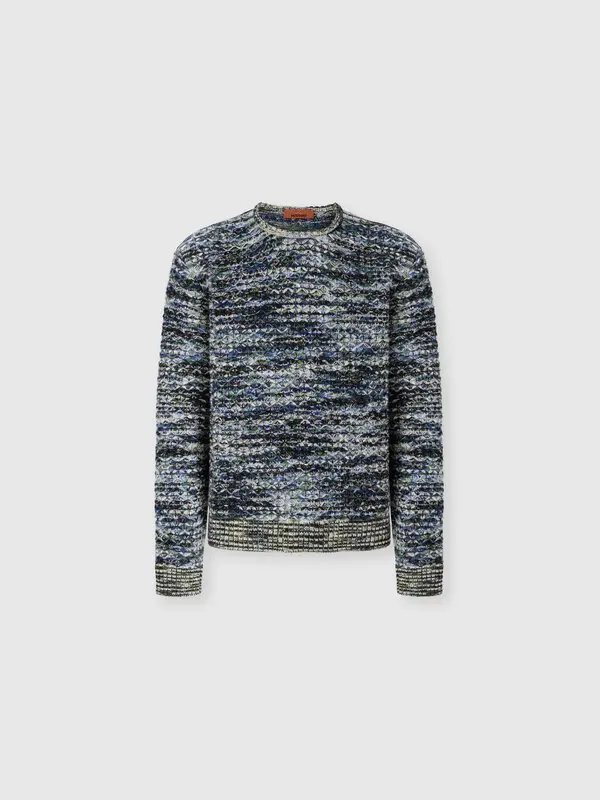 Missoni Wool And Viscose Pullover With 3d Texture