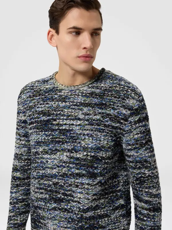Missoni Wool And Viscose Pullover With 3d Texture