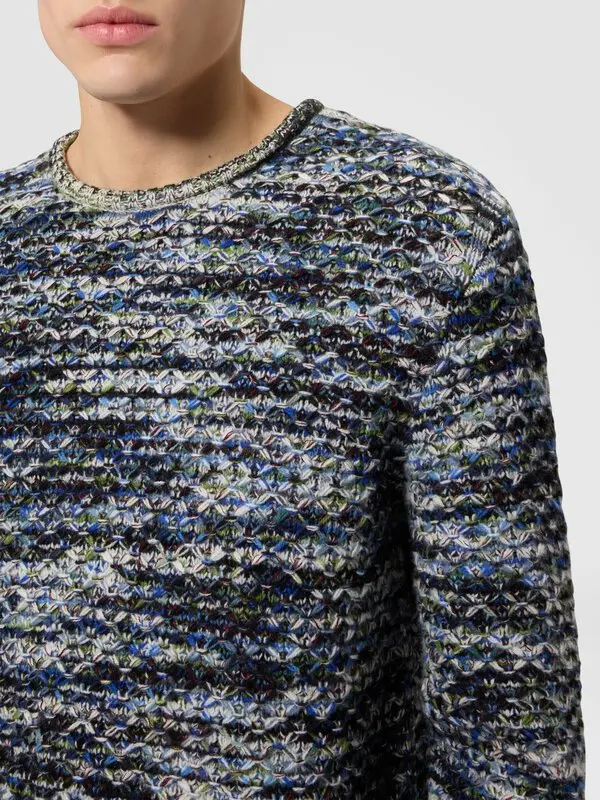 Missoni Wool And Viscose Pullover With 3d Texture
