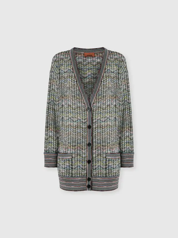 Missoni Oversized Viscose-blend Cardigan With Sequins