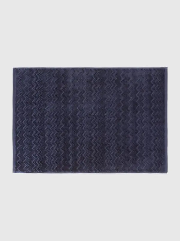 Missoni Chalk 60x90 Cm Cotton Zigzag Bath Mat