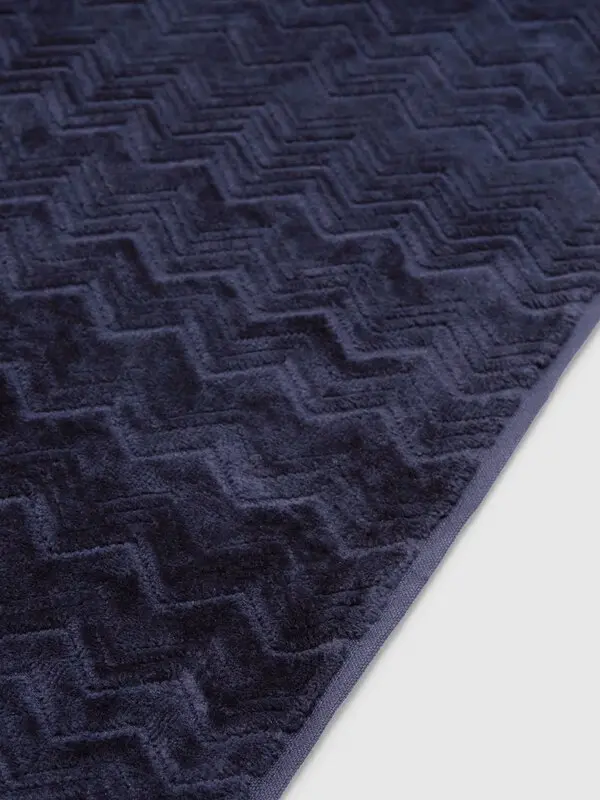Missoni Chalk 60x90 Cm Cotton Zigzag Bath Mat