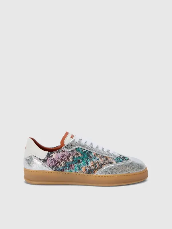 Missoni Sneakers With Chevron Pattern - Multicoloured