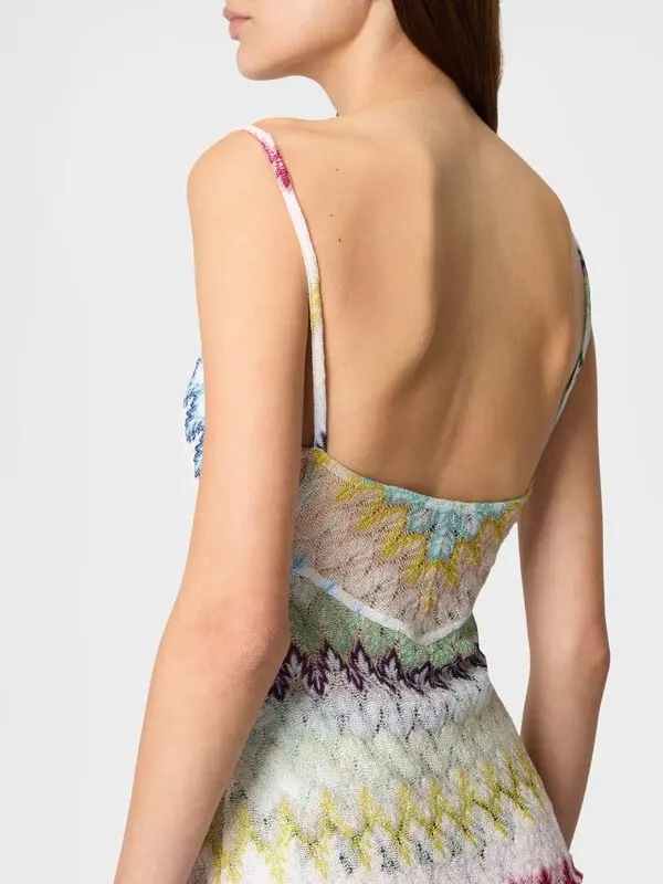 Missoni Zig Zag Lace Tank Top
