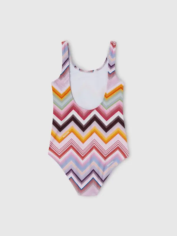 Missoni Stretch Nylon One-piece Swimsuit
