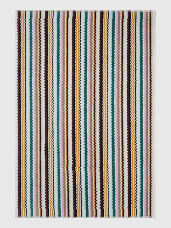 Missoni Aura Cotton Terry Bath Towel 100x150 Cm - Multicoloured