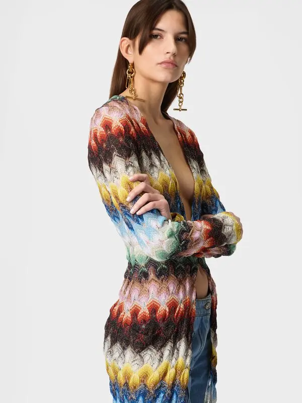 Missoni Long Lace Cardigan