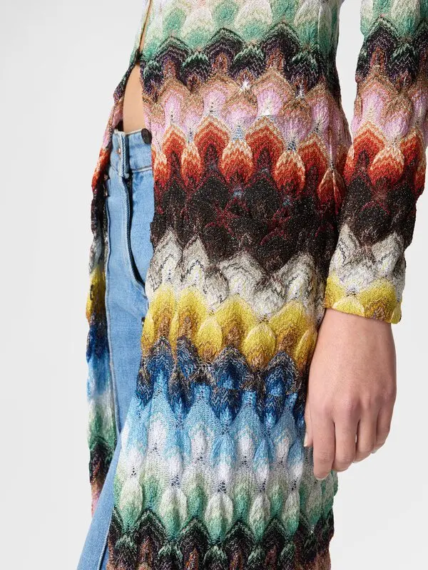 Missoni Long Lace Cardigan