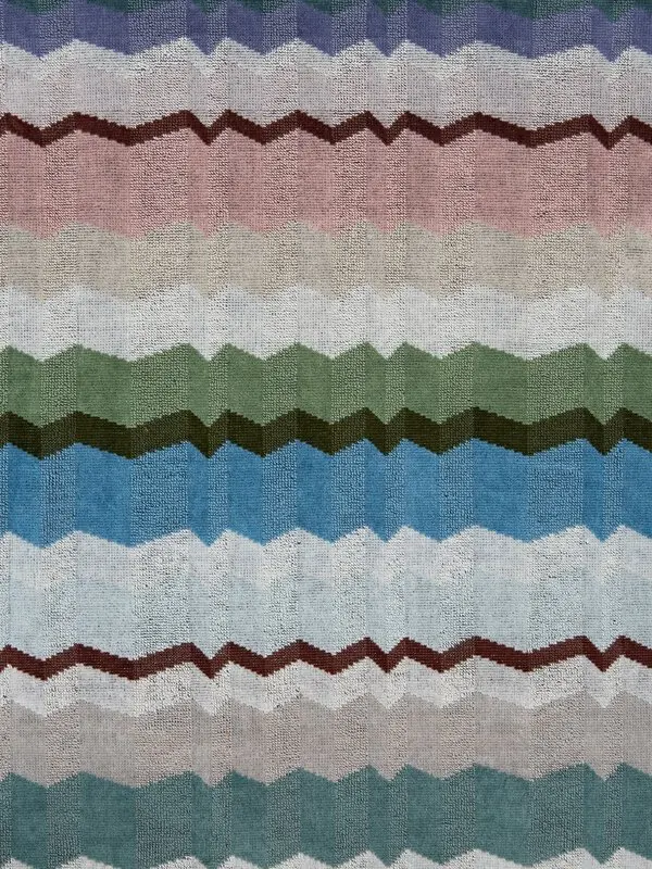 Missoni Eva Hooded Cotton Terry Bathrobe - Multicoloured
