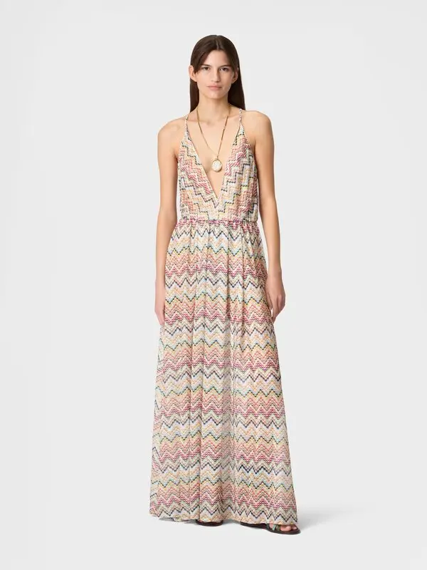 Missoni Long Zigzag Motif Cover-up