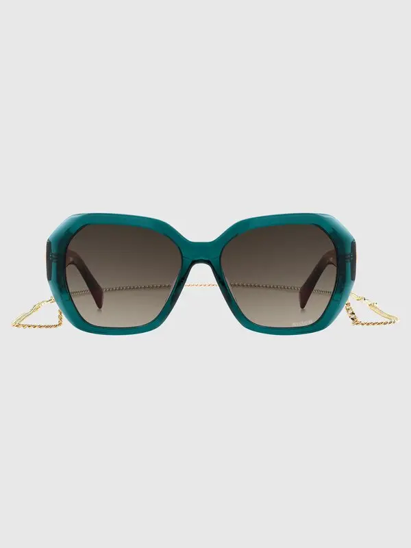 Missoni Seasonal Squared Acetate Sunglasses Size