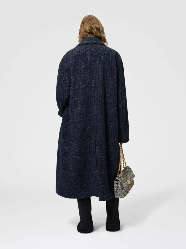 Missoni Double-breasted Cashmere And Viscose Coat