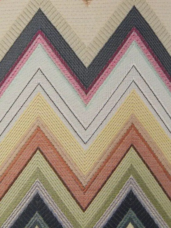 Missoni Agadir Cylindrical Pouffe 40x30 Cm