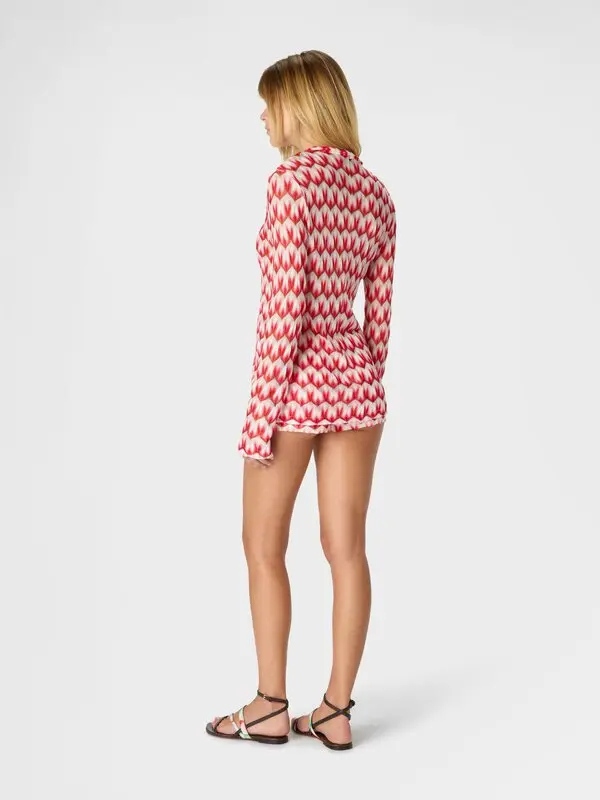 Missoni Shirt In Viscose With Floral Pattern