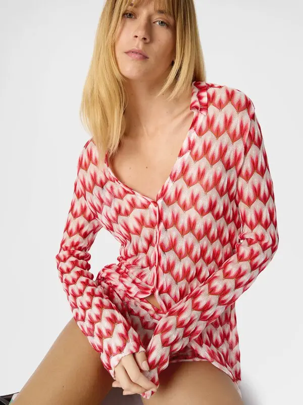 Missoni Shirt In Viscose With Floral Pattern