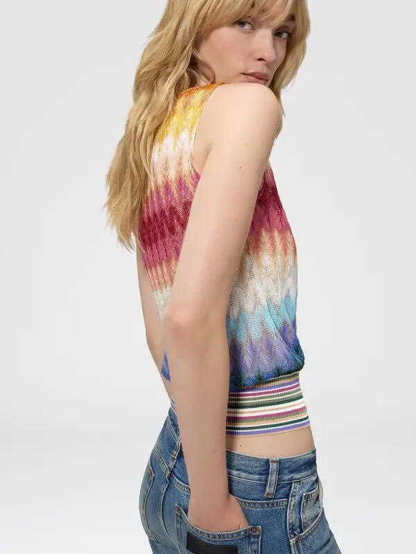 Missoni Sleeveless Viscose Top
