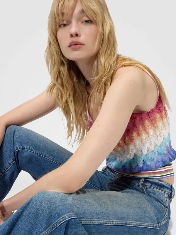 Missoni Sleeveless Viscose Top