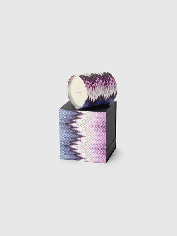 Missoni Phrae Scented Candle In Decorated Glass