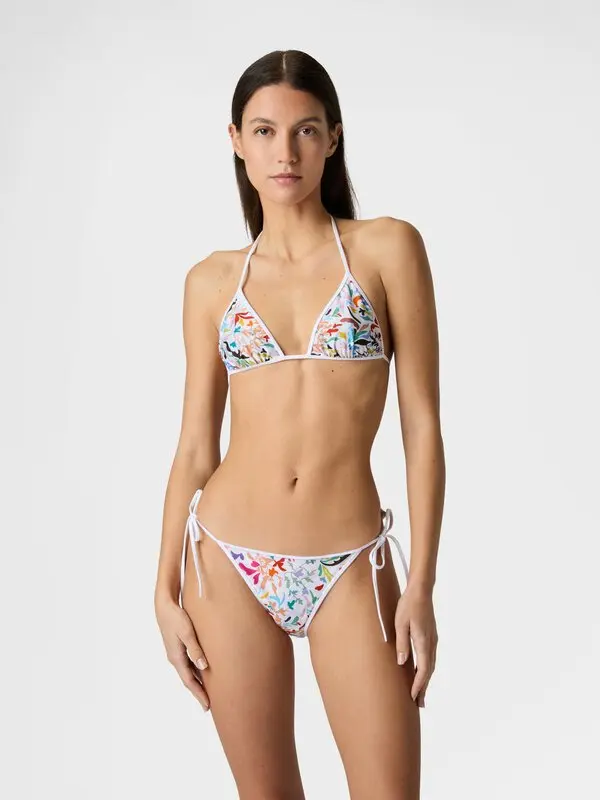Missoni Bikini In Printed Stretch Fabric