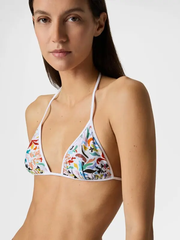 Missoni Bikini In Printed Stretch Fabric