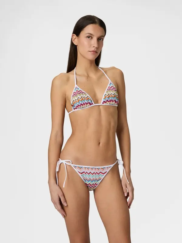 Missoni Bikini In Printed Stretch Fabric
