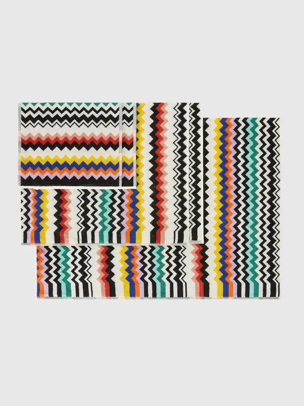 Missoni Five-piece Bath Bath Set In Cotton Terry