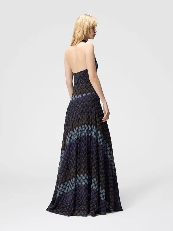 Missoni Long Dress With Halterneck