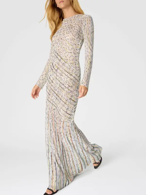Missoni Long-sleeved Dress With Lurex