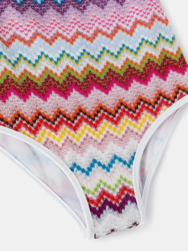 Missoni Viscose Lamé-blend One-piece Swimsuit