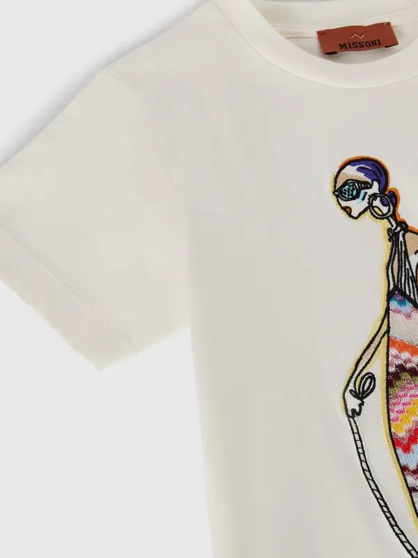 Missoni Short-sleeve Cotton Crewneck T-shirt