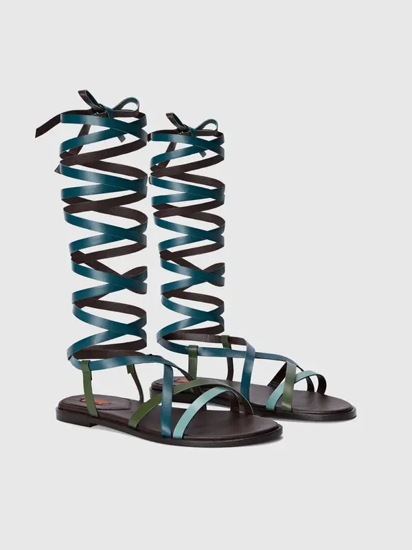 Missoni Ankle-wrap Sandals