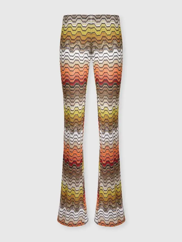 Missoni Long Trousers With Greek Motif - Multicoloured