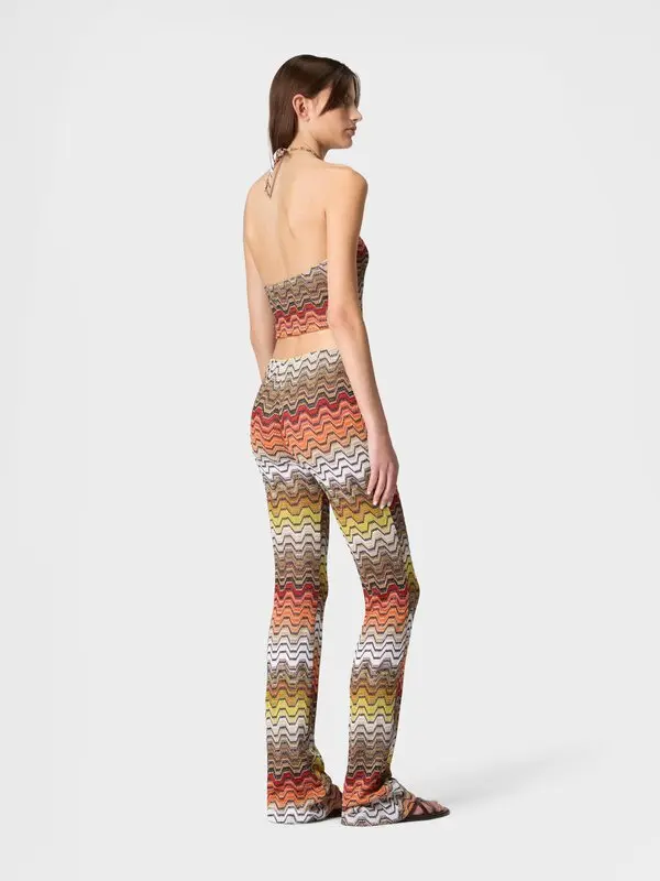 Missoni Long Trousers With Greek Motif
