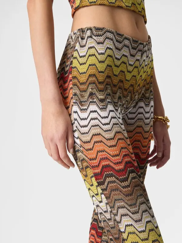 Missoni Long Trousers With Greek Motif