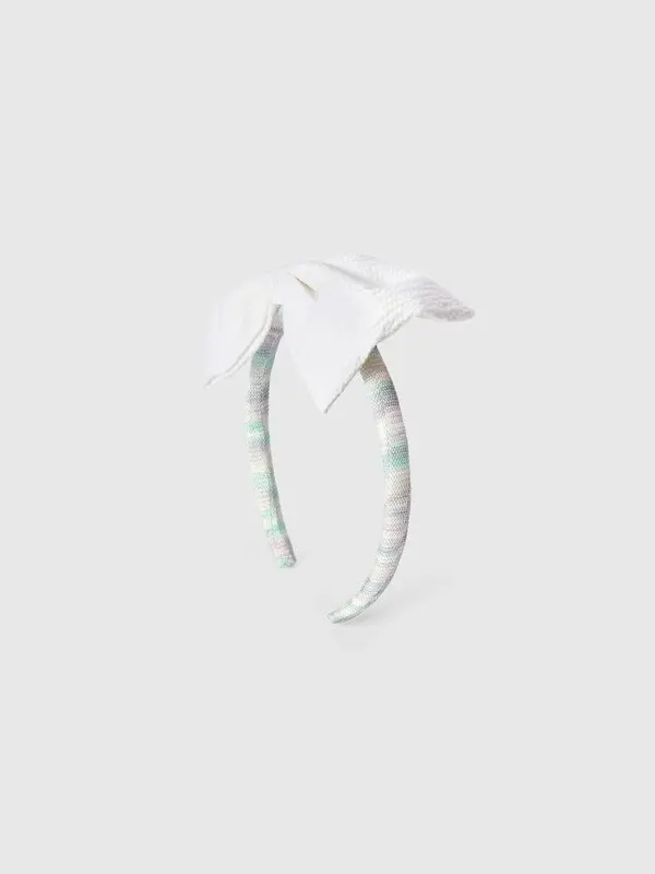 Missoni Pure Cotton Headband With Bow