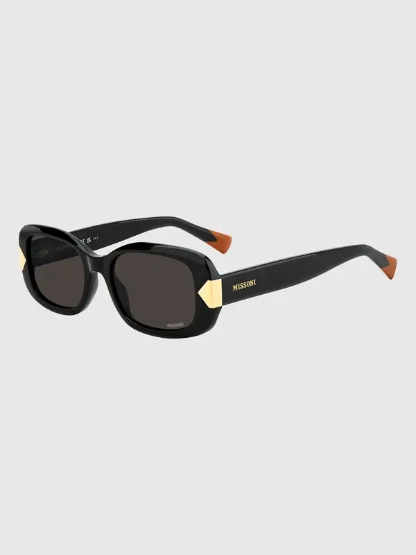 Missoni Leisure Rectangular Acetate Sunglasses Size