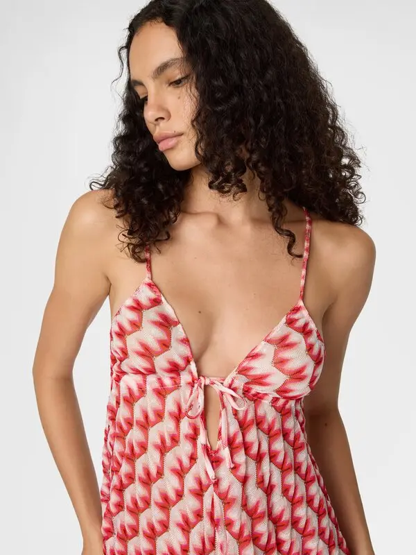 Missoni Viscose Floral Pattern Cover-up Jumpsuit