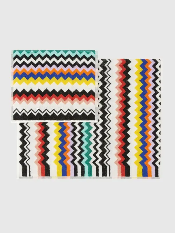Missoni Two-piece Best Bath Set In Cotton Terry