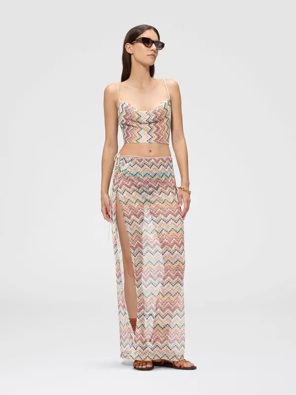 Missoni Printed Scarf-style Top - Multicoloured