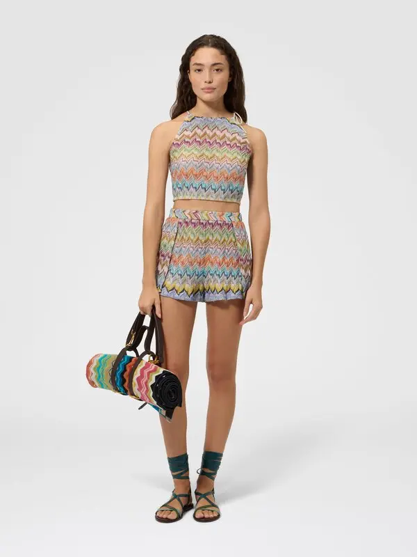 Missoni Viscose Lamé Top With Thin Straps